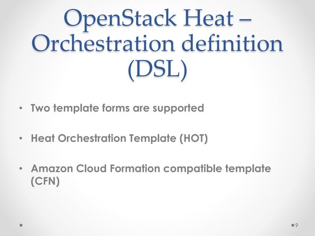 OpenStack Orchestration with Heat | PPTX
