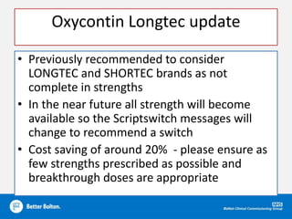 August prescribing update | PPT