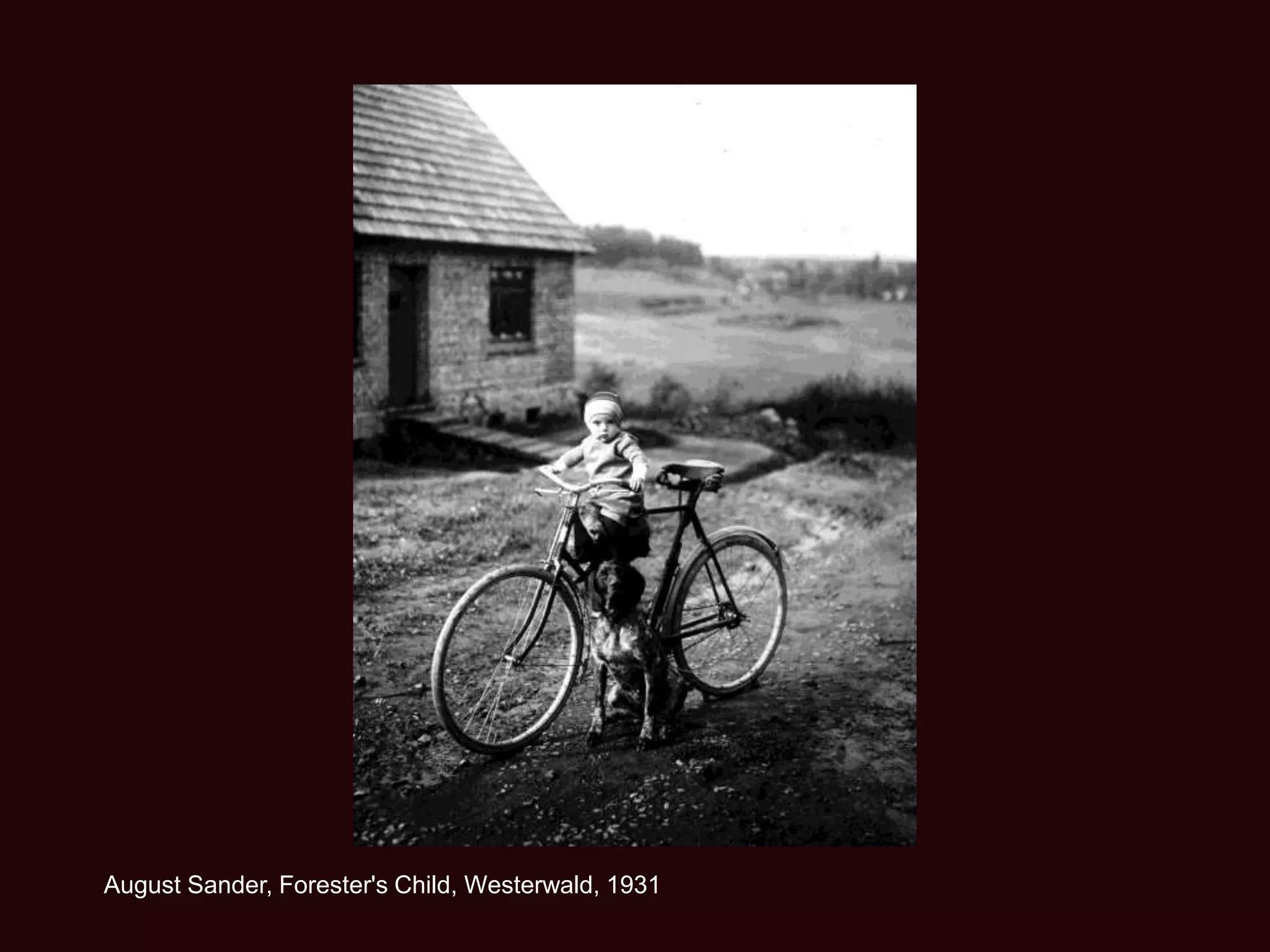 August sanders and Mike Disfarmer | PPT