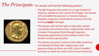Augustus and the People - Roman Empire Ancient History | PPT