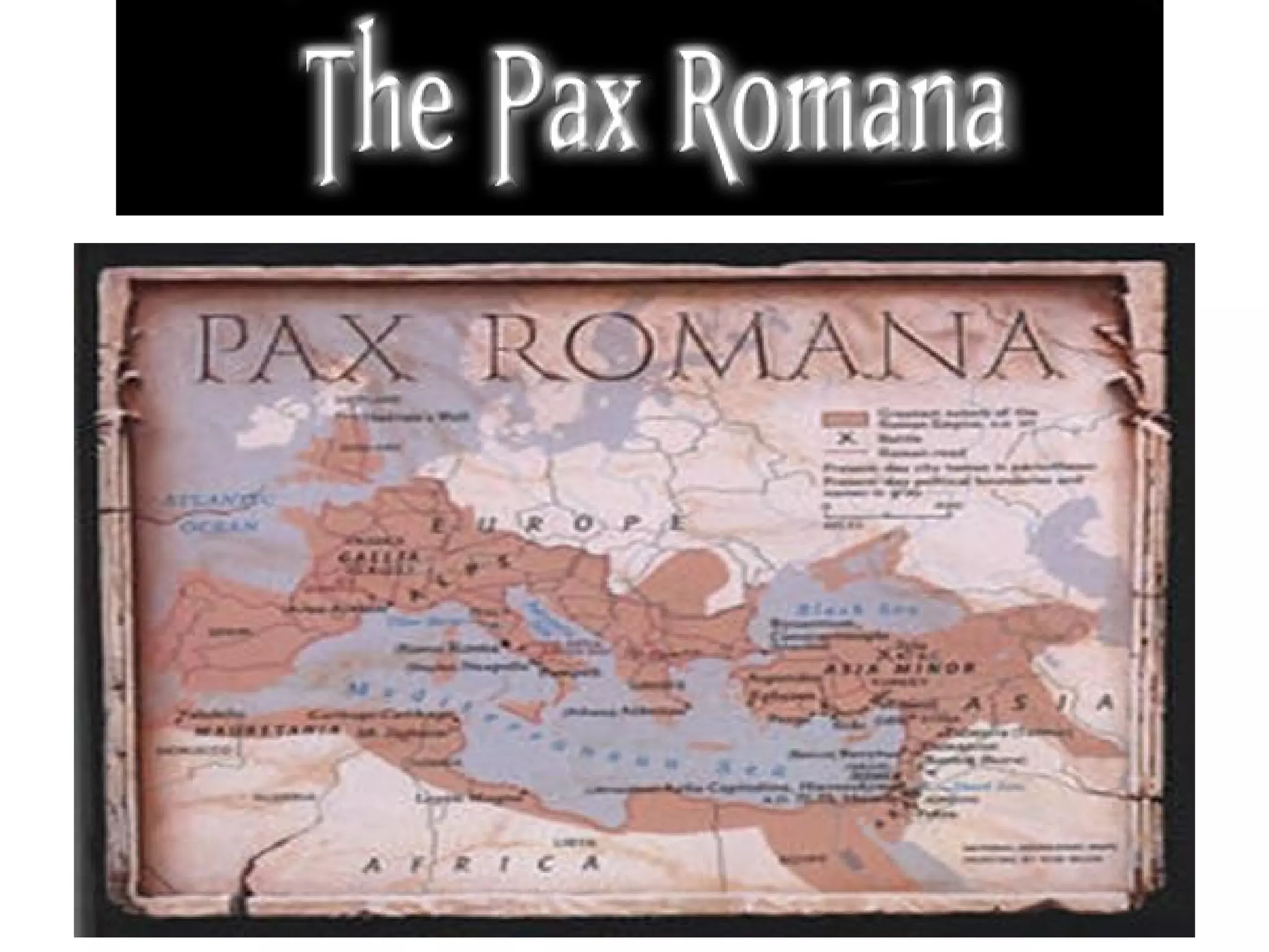 Augustus Caesar at ang PAX ROMANA | PPT