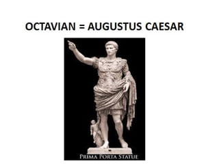 Augustus Caesar at ang PAX ROMANA | PPT