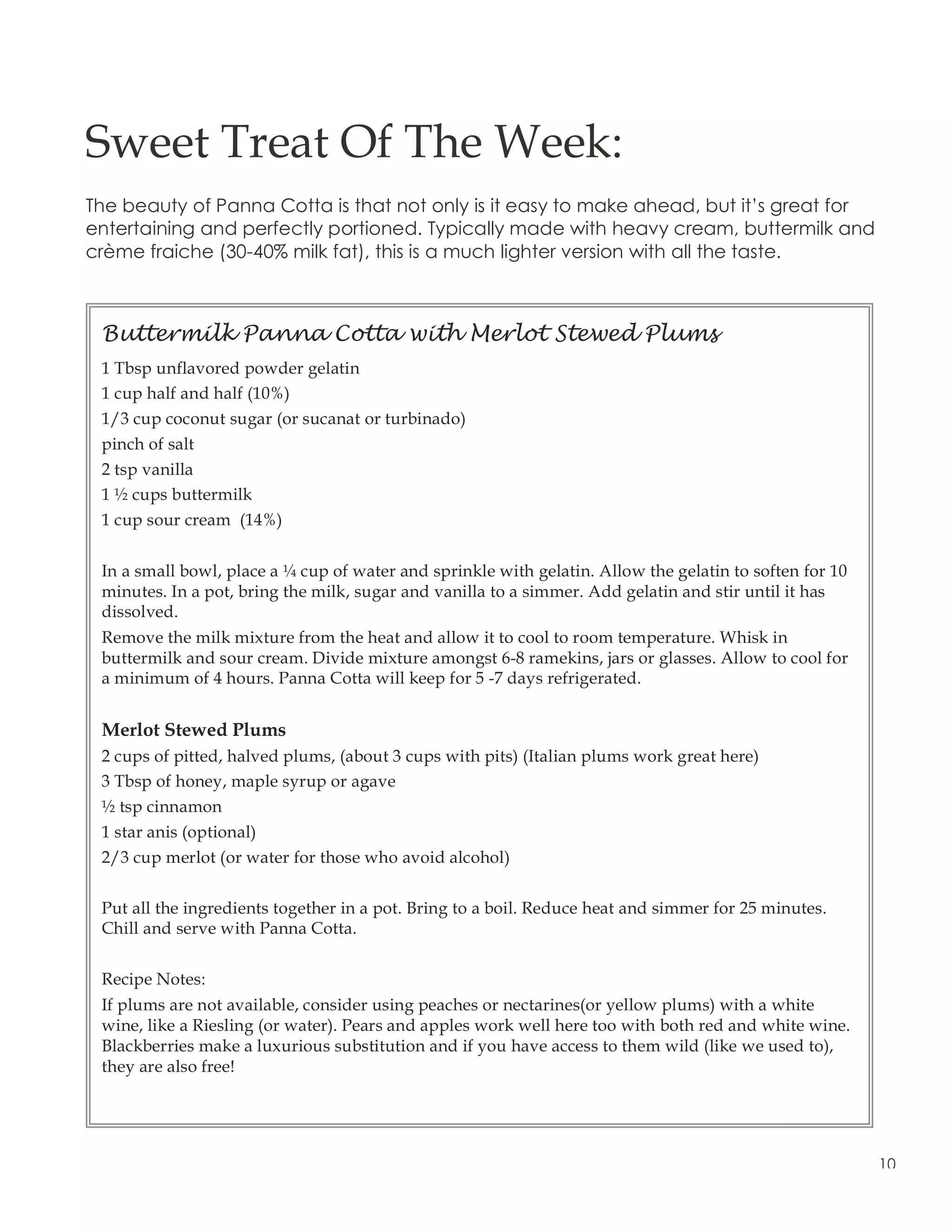 Real Food Meal Plans For Two Sample | PDF