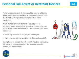 Working at Heights | PPTX