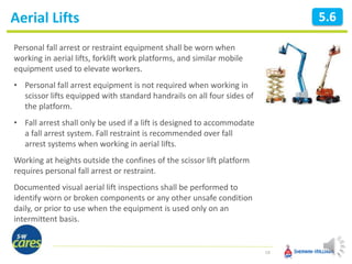 Working at Heights | PPTX