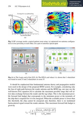 A UHF Radio Frequency Identification (RFID) System For Healthcare ...