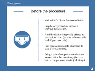 Vasectomies: What You Need to Know | PDF