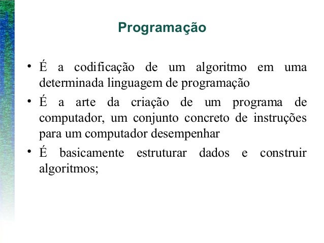 Aula 01 Algoritmo E Programação