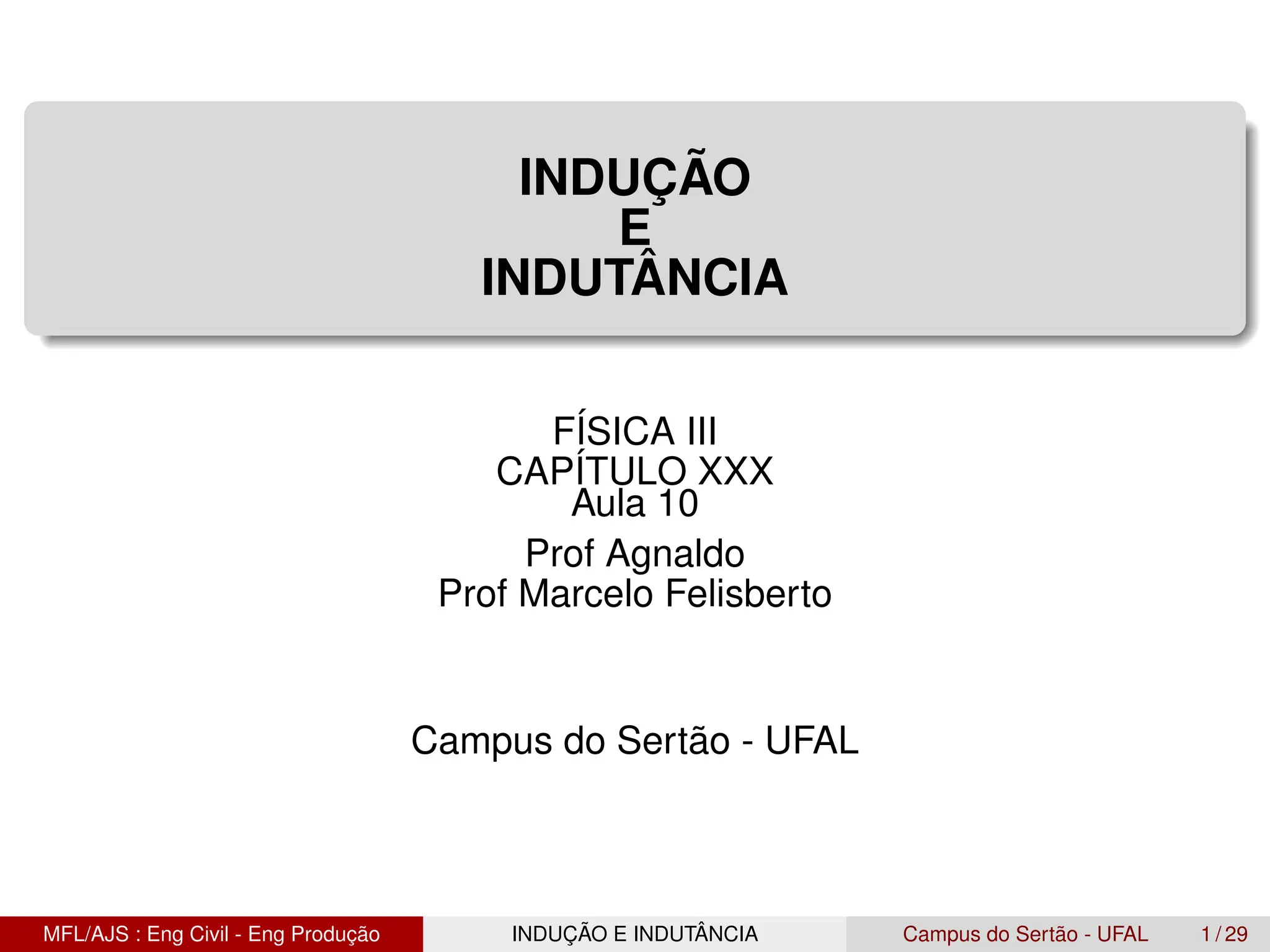 Aula 10 - AVA - Física 3 - Halliday Campus do Sertão UFAL - | PDF