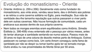 História da Igreja I: Aula 7: Desenvolvimento da Igreja Católica | PPTX
