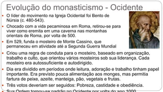 História da Igreja I: Aula 7: Desenvolvimento da Igreja Católica | PPTX