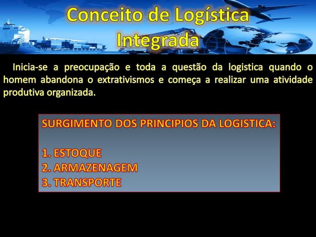 Aula FUNDAMENTOS DA LOGISTICA | PPTX