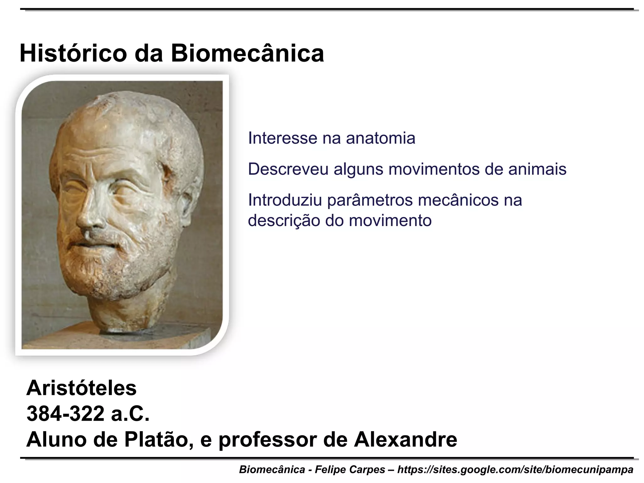 Aula 1 biomecanica, conceitos, historico e definicoes | PPT | Physics ...