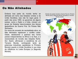 Aula guerra fria (1945-1991) - história pensante | PPT