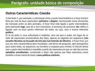 Técnicas de Produção Textual: Estrutura e Elaboração de Parágrafos | PPTX