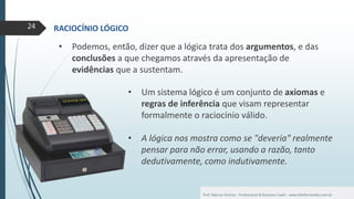 Aula 01 - Raciocínio Lógico | PPTX