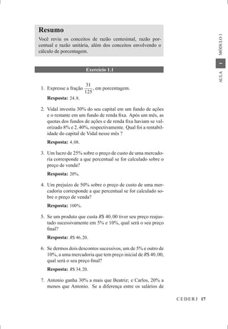 Matemática Financeira - Aula 01 | PDF