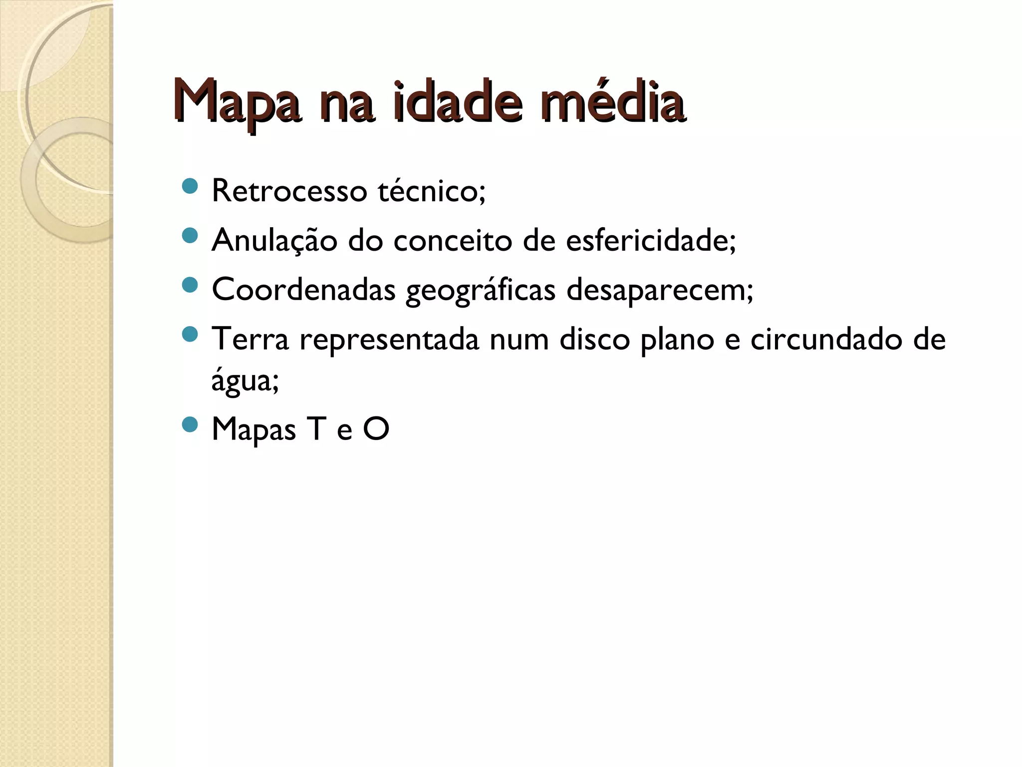 Aula 01 introdução à cartografia | PPT