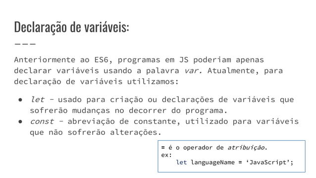 Aula 01 Javascript Introdução Ppt
