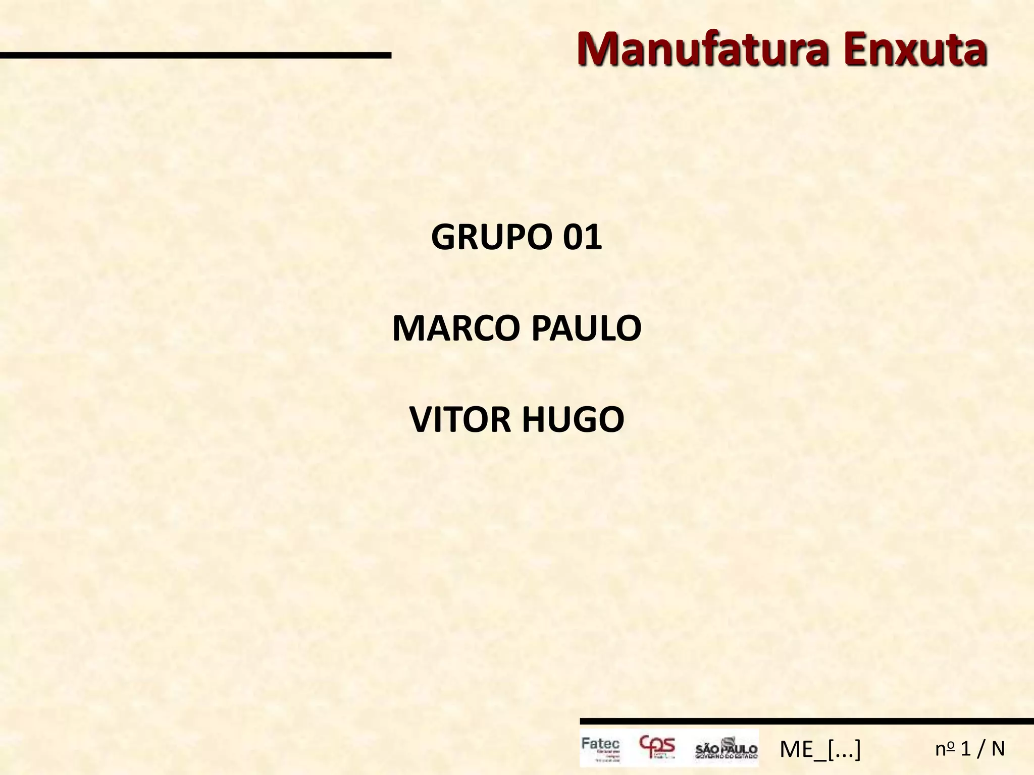 Manufatura Enxuta e os 7 Desperdícios Lean em | PPT