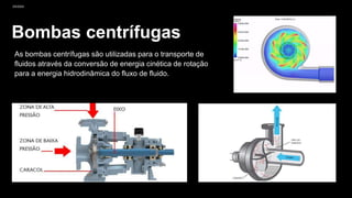 Operações Unitárias na indústria de alimentos: tipos de bombas | PPT