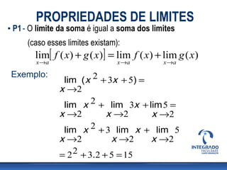 Aula 02 Cálculo de limites - Conceitos Básicos | PPT | Physics | Science