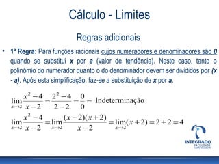 Aula 02 Cálculo de limites - Conceitos Básicos | PPT | Physics | Science
