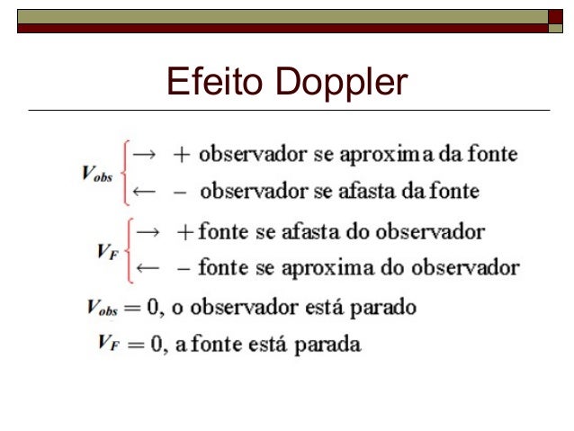 Aula 02 efeito doppler