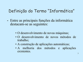 Aula 02 evolução do computador | PPT
