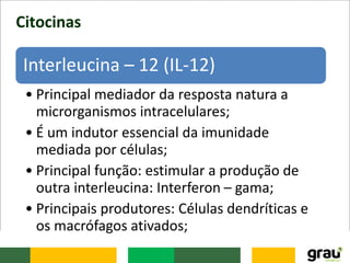 AULA 02 e 03 - IMUNIDADE INATA CÉLULAS, RECEPTORES E CITOCINAS.pptx