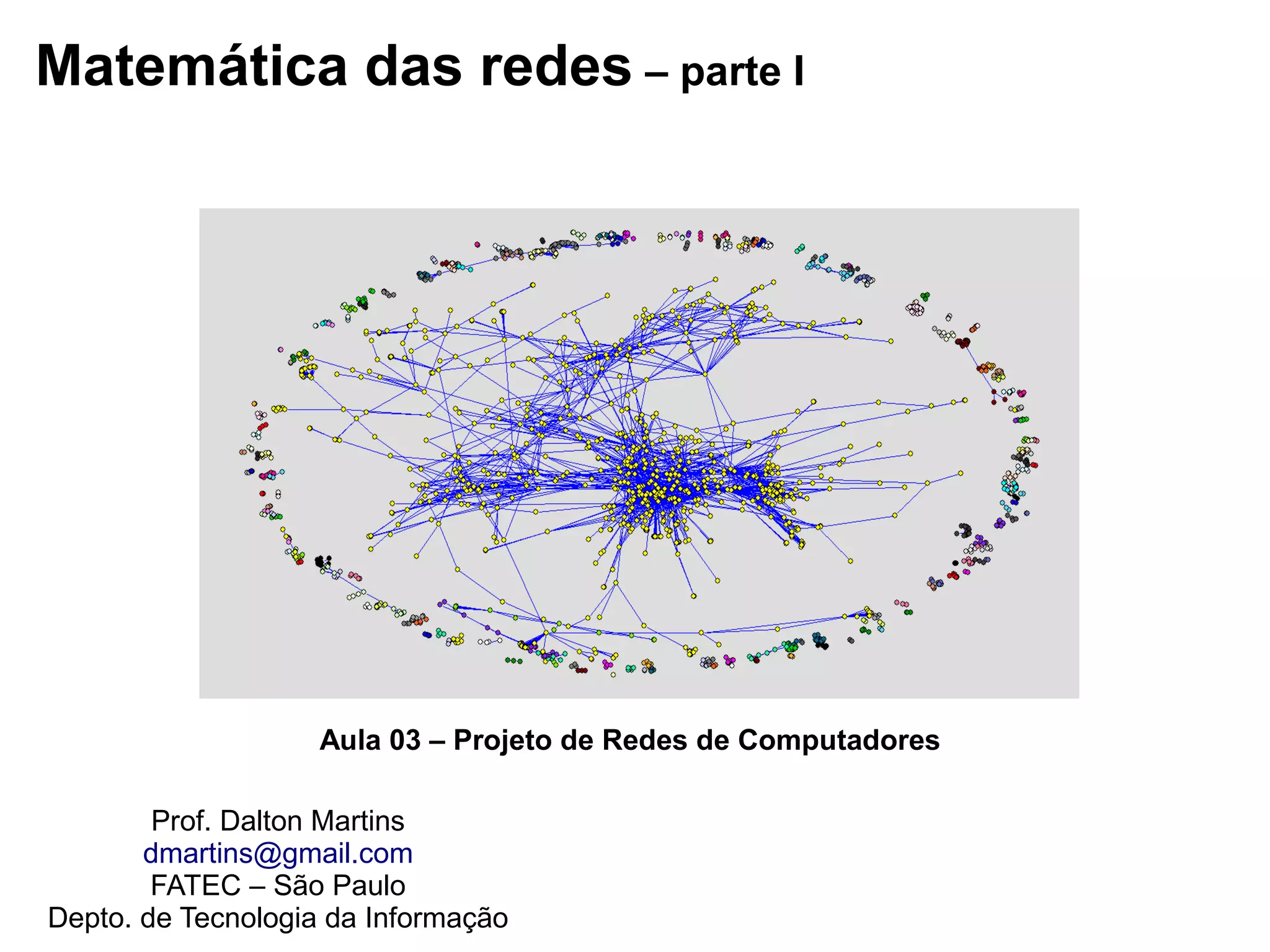 Matemática das Redes - Parte I | PDF