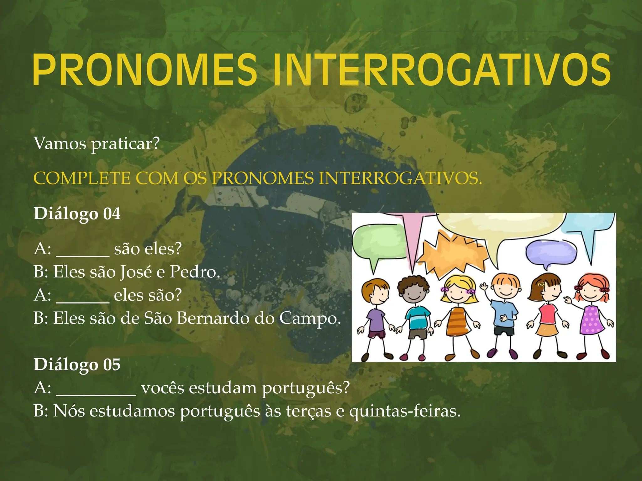 AULA 03 - PRONOMES INTERROGATIVOS(1).pdf documento para aprender ...