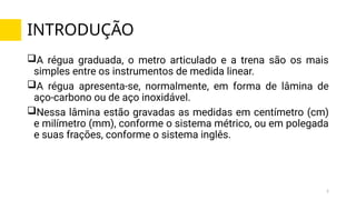 AULA 03 - RÉGUA para técnicos e engenheiros | PPTX