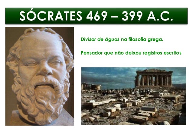 Aula 03 - Sócrates e o Nascimento da Filosofia