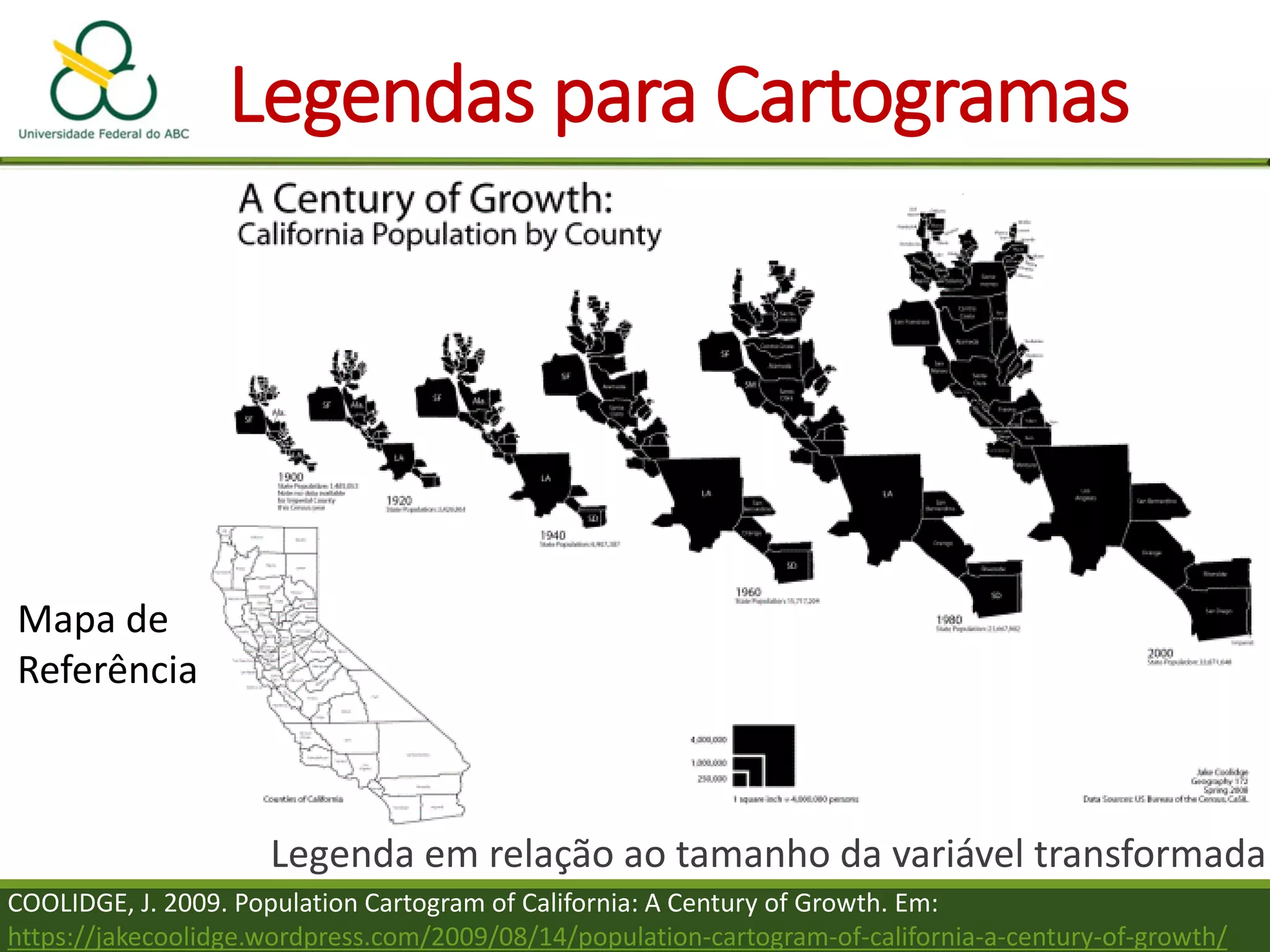 Cartogramas - Cartografia Temática | PPT