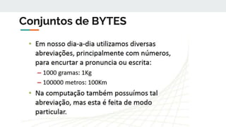 Aula 04 - Medidas de Armazenamento | PPTX