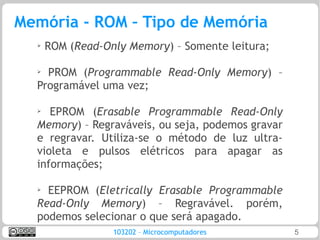 MC - Aula 05 - Memória e Dispositivos de Armazenamento | PDF