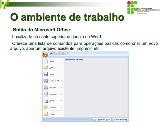 Aula 05_1 - EditorTextoWord - aula basica sobre word | PPT