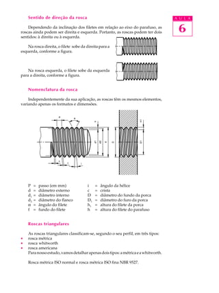 Aula 06 parafusos i | PDF