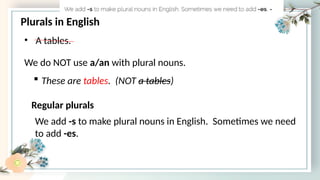 AULA 06 = Plurals + Articles in English.pptx