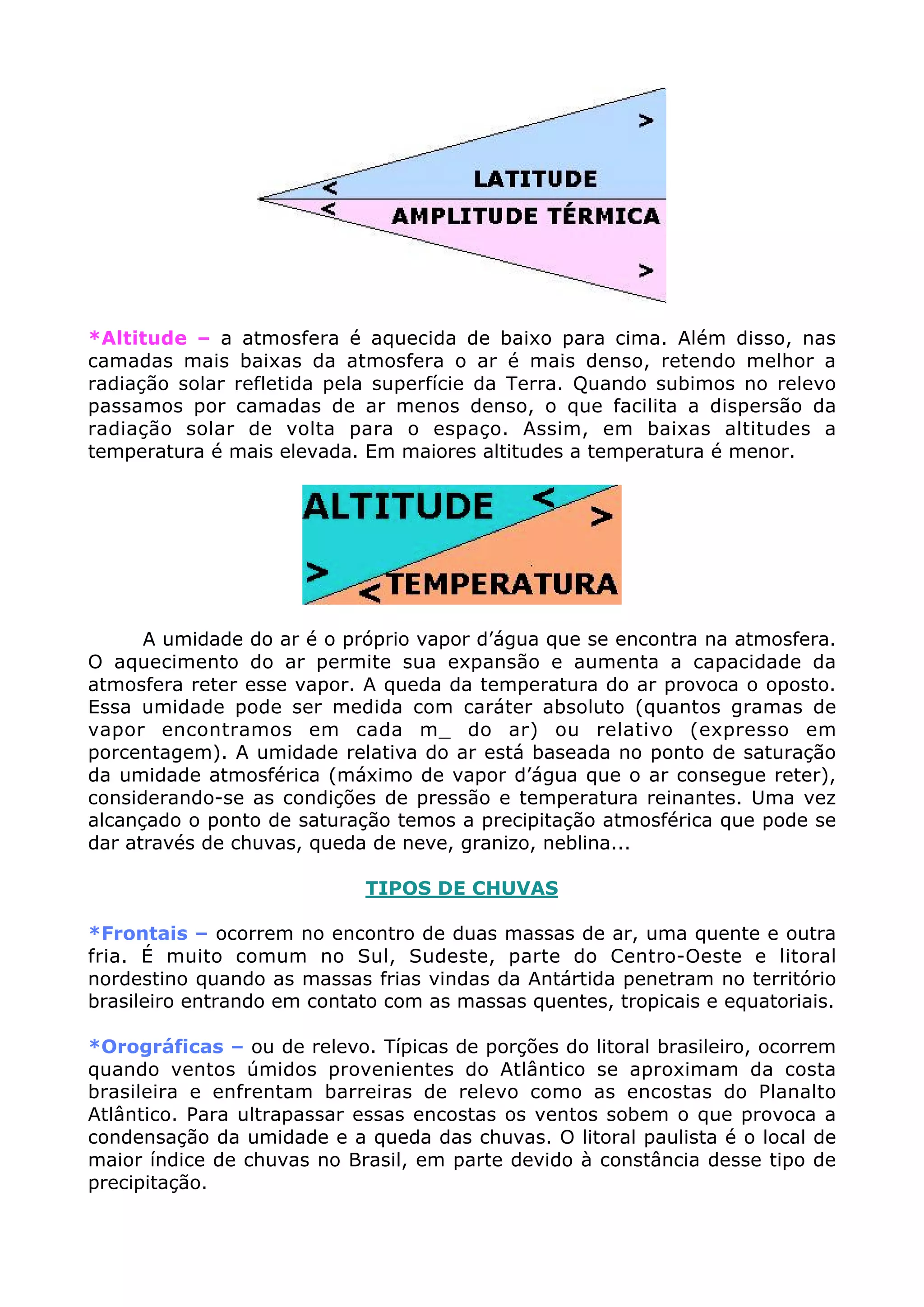 Geografia - Clima e domínios Morfoclimáticos do Brasil | PDF