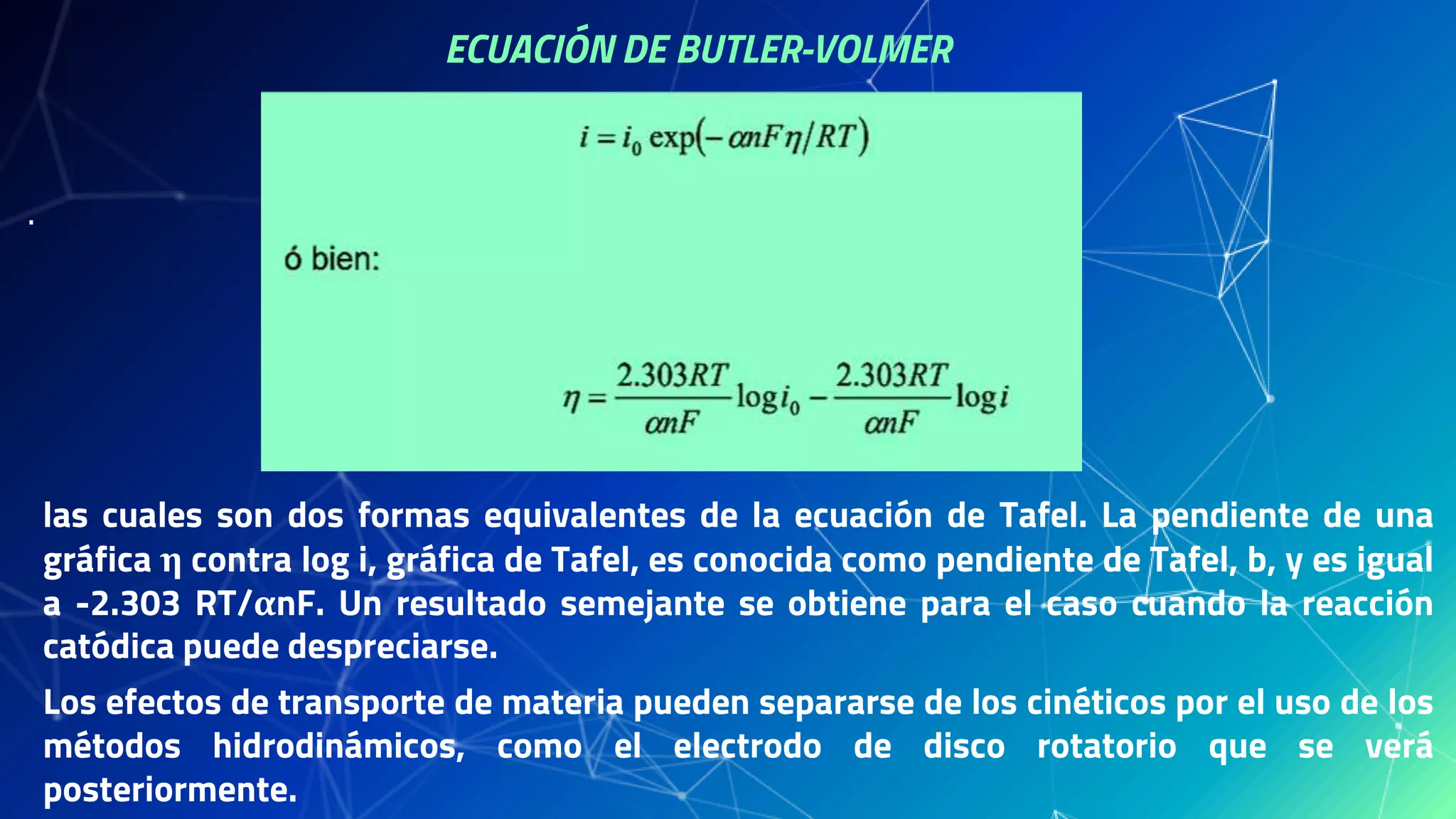 Aula 07 cinetica electrodica electroquimica 2020 ii (1) | PPTX