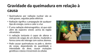 Aula primeiros socorros Enfermagem Queimaduras | PPTX