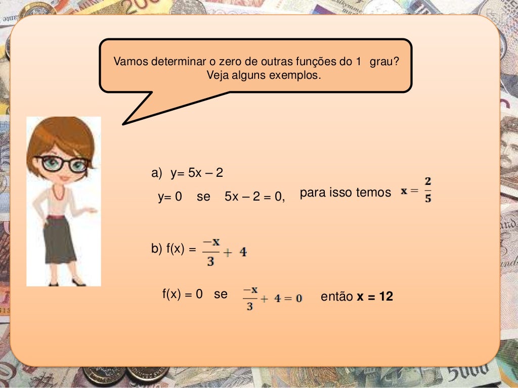 Função Polinomial Do 1º Grau