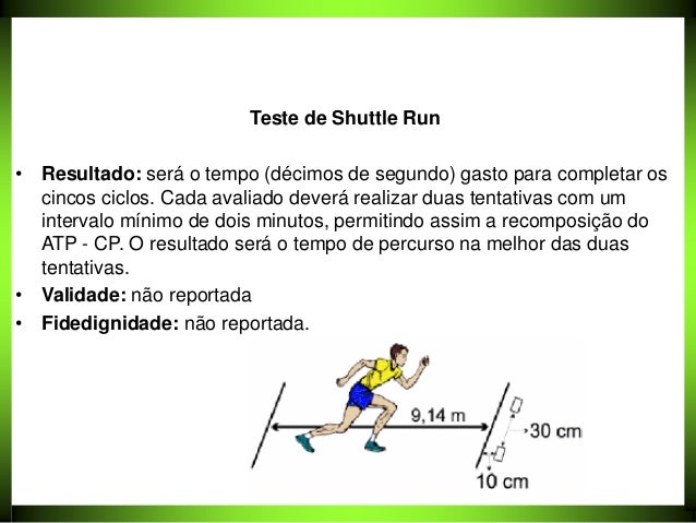Medidas e Avaliação - Velocidade e Agilidade
