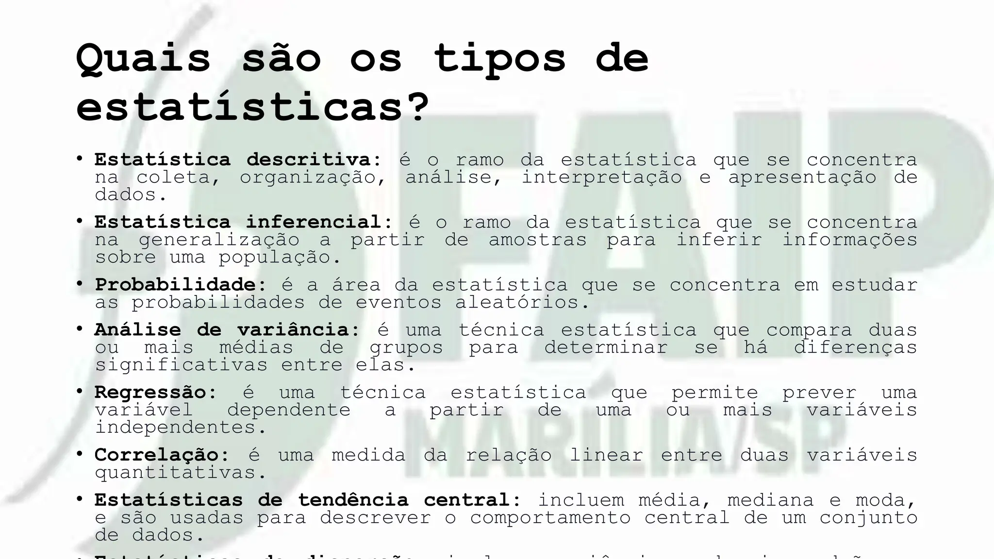 Aula 1 - Estatística descritiva e tabelas.pptx