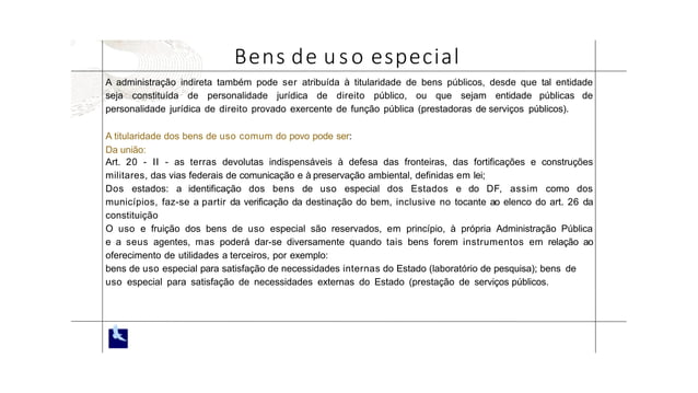 Aula 1 - Direito Administrativo I - Bens Públicos.pptx
