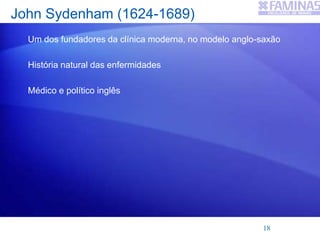 Aula 1 historia da epidemiologia | PPTX
