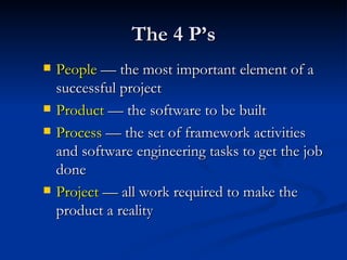 Aula 1 - Project Management Concepts by Roger Pressman | PPT