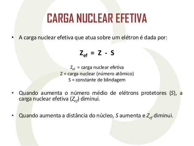 Aula 10 carga nuclear efetiva